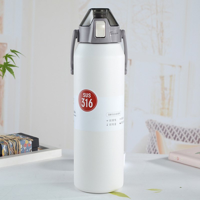กระบอกน้ำเก็บอุณหภูมิ สเตนเลส316 ความจุ 1.7 ลิตร ขวดน้ำสแตนเลส316 กระบอกน้ำเก็บความเย็น vacuum ...