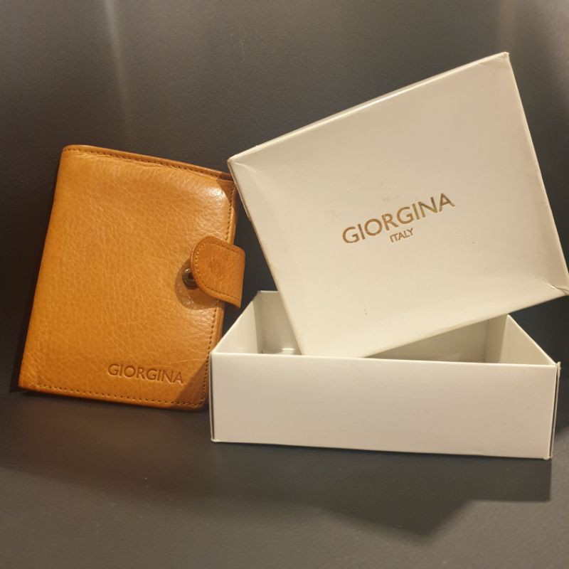 กระเป๋าตังมือ2 ยี่ห้อ Giogina (brand จาก Italy) | Shopee Thailand