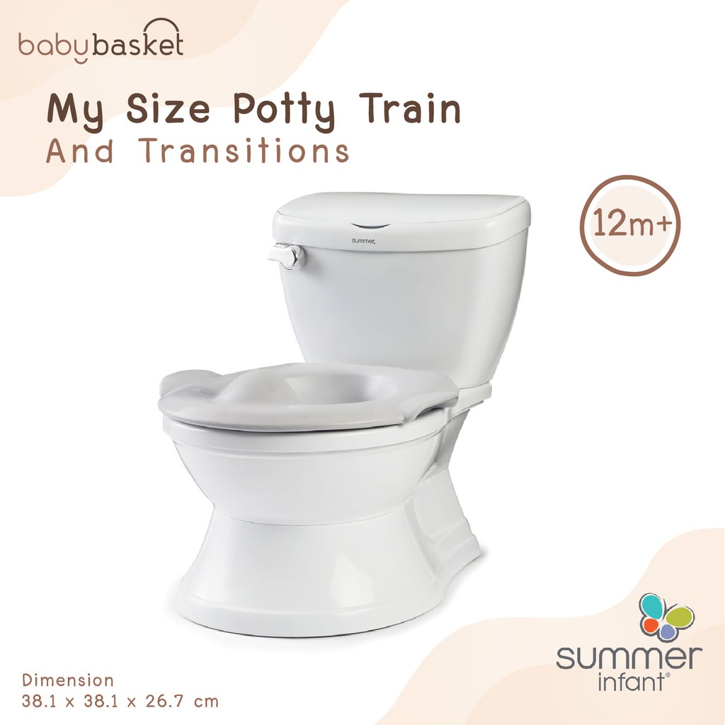 Summer My Size Potty Train And Transitions กระโถนนั่งเด็ก ชักโครก ...