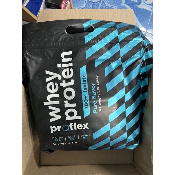 📣เวย์โปรตีน ProFlex Whey Protein Isolate Pure (5 lbs.) EXP160822 ...