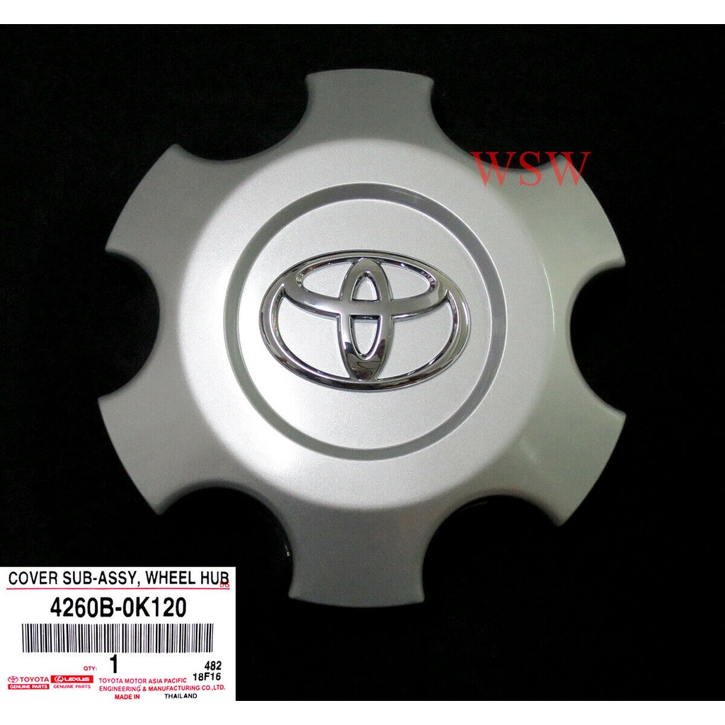 (ศูนย์แท้) 1 ชิ้น ฝาครอบล้อ โตโยต้า รีโว่ ฟอร์จูเนอร์ 2015-2020 Toyota ...