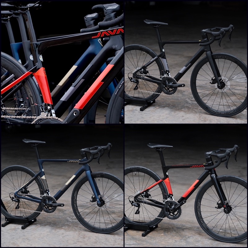 JAVA VESUVIO Integrated Disc จักรยานเสือหมอบ เก็บสายทั้งคัน มาพร้อมชุดขับ 105 R7000 11สปีด ...