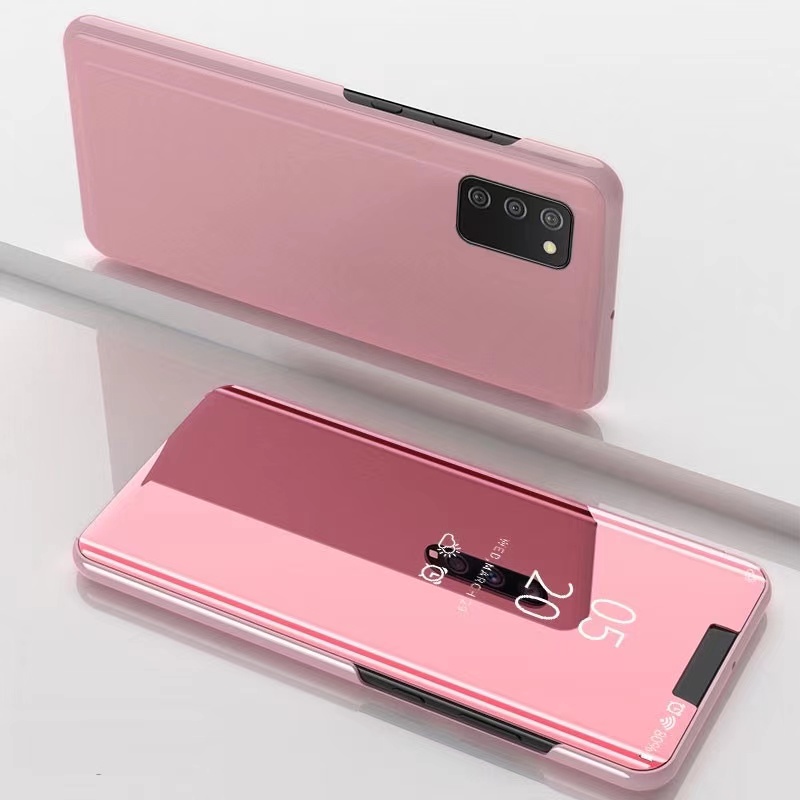 เคสเปิดปิดเงา Case Samsung Galaxy A03s เคสกันกระแทกตั้งได้ ฝาเปิดปิดเงา