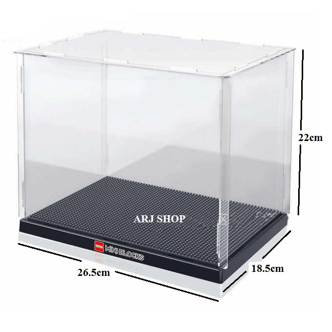 กล่องใส่ตัวต่อนาโน ตู้โชว์ - เคสใส่ตัวต่อ Display case Case Nanoblock ...