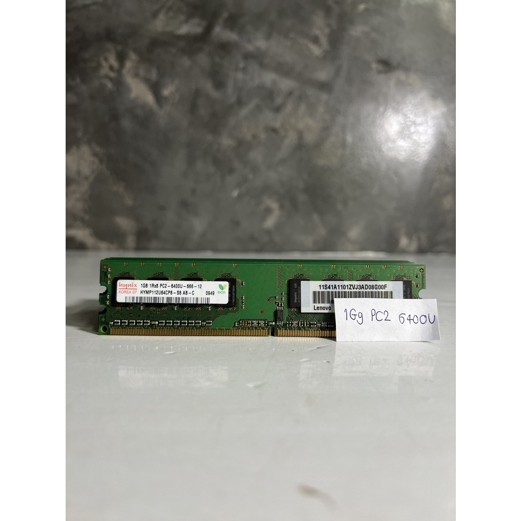 แรมพีซี คละรุ่น 1GB 2GB DDR2 800MHz PC2-6400U | Shopee Thailand