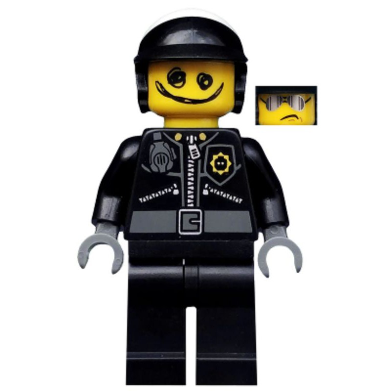 Lego Minifigure The LEGO Movie tlm007 Scribble-Face Bad Cop | Shopee ...