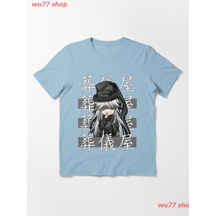 2022 Undertaker - Black Butler Anime Essential T-Shirt เสื้อยืดพิมพ์ลาย ...