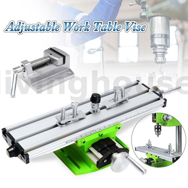 Adjustable Work Table Vise Mini Precision Multifunction Milling Machine ...