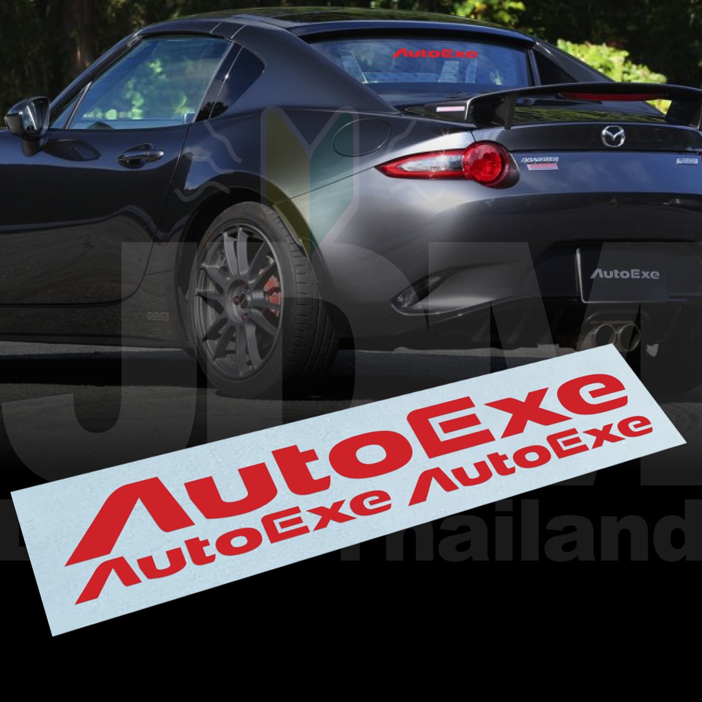สติ๊กเกอร์ แต่งรถ สำนักแต่ง AUTOEXE MAZDA SET | Shopee Thailand