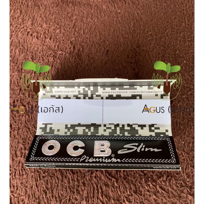 OCB กระดาษโรล + ก้นกรอง กัญ ชา (Paper&Filter) Kingsize กระดาษ โรล joint ...