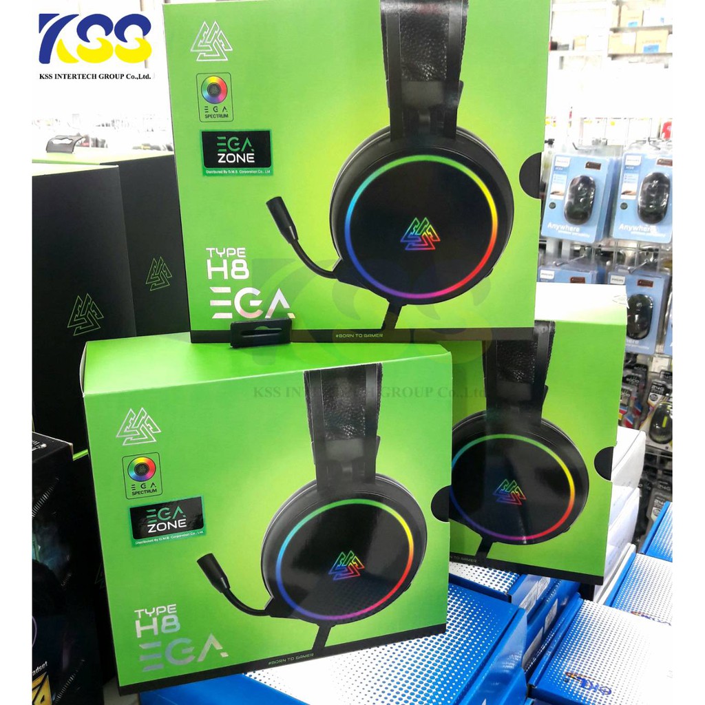 หูฟังเกมมิ่ง EGA TYPE H8 Gaming Headset 7.1 USB PLUG (พร้อมส่ง ...
