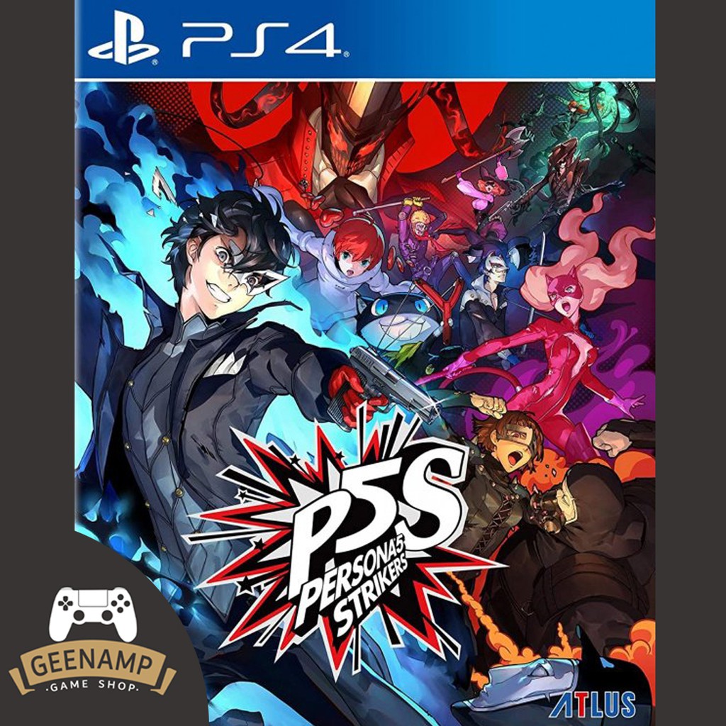 (คูปองShopee ลด15%) PS4 [มือ1] Persona 5 Strikers (R3/ASIA)(EN) [ P5S P5 V Persona5 PersonaV ...