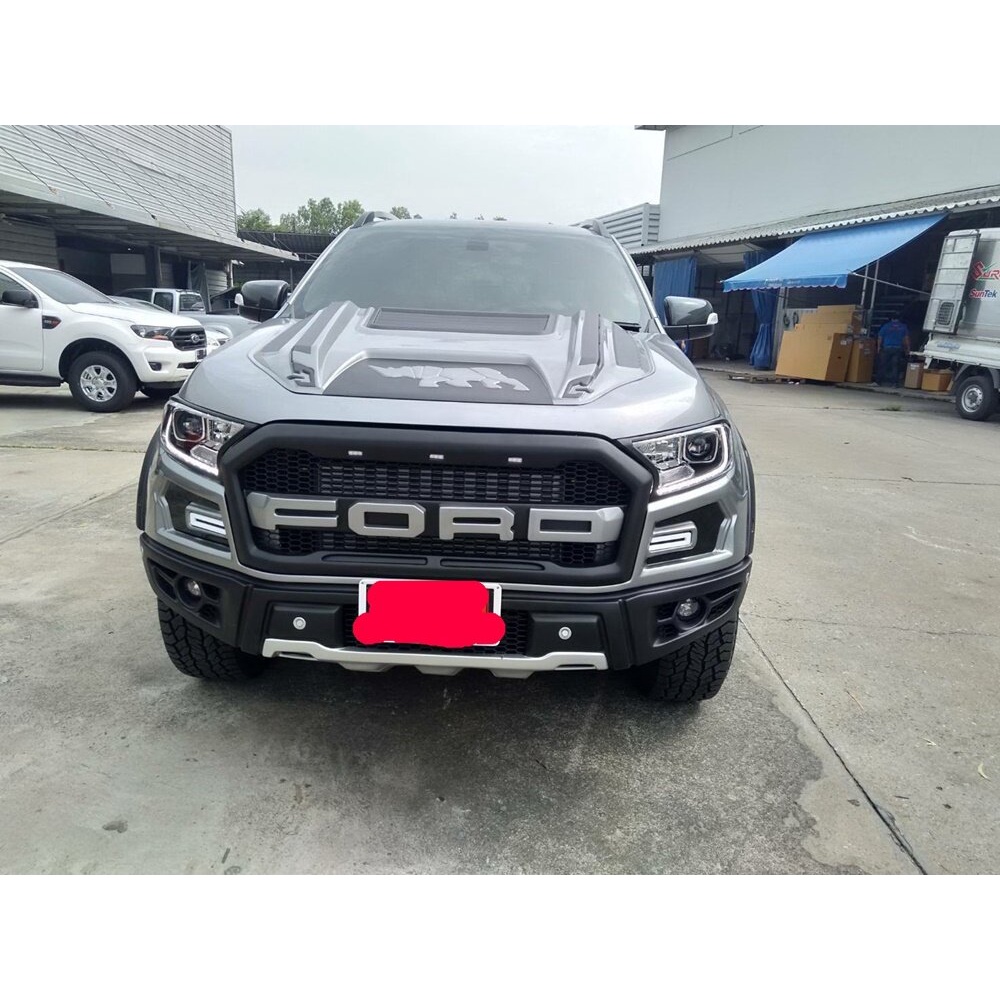 สกู๊ปฝากระโปรงหน้าฟอร์ดเรนเจอร์ ford ranger 2015 - 2022 hood scoop ...