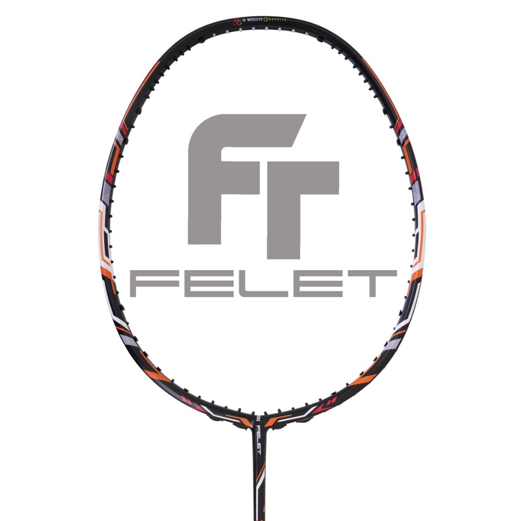 Felet TJ Explosive Force 70 80 ไม้แบดมินตันฟรี String & Grip โดย FLEET ...
