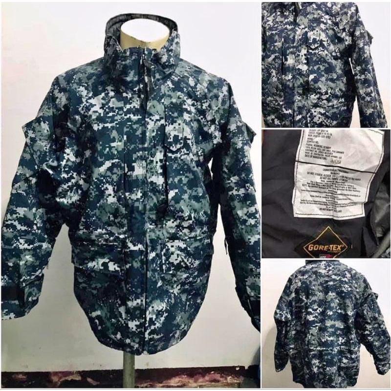 Parka Gore Tex US NAVY Working Jacket | Shopee Thailand