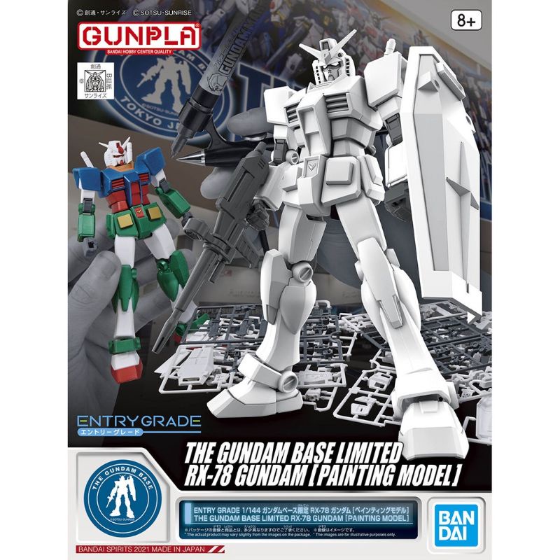 [BANDAI] Entry Grade 1/144 : RX-78 Gundam [Painting Model] | Shopee Thailand