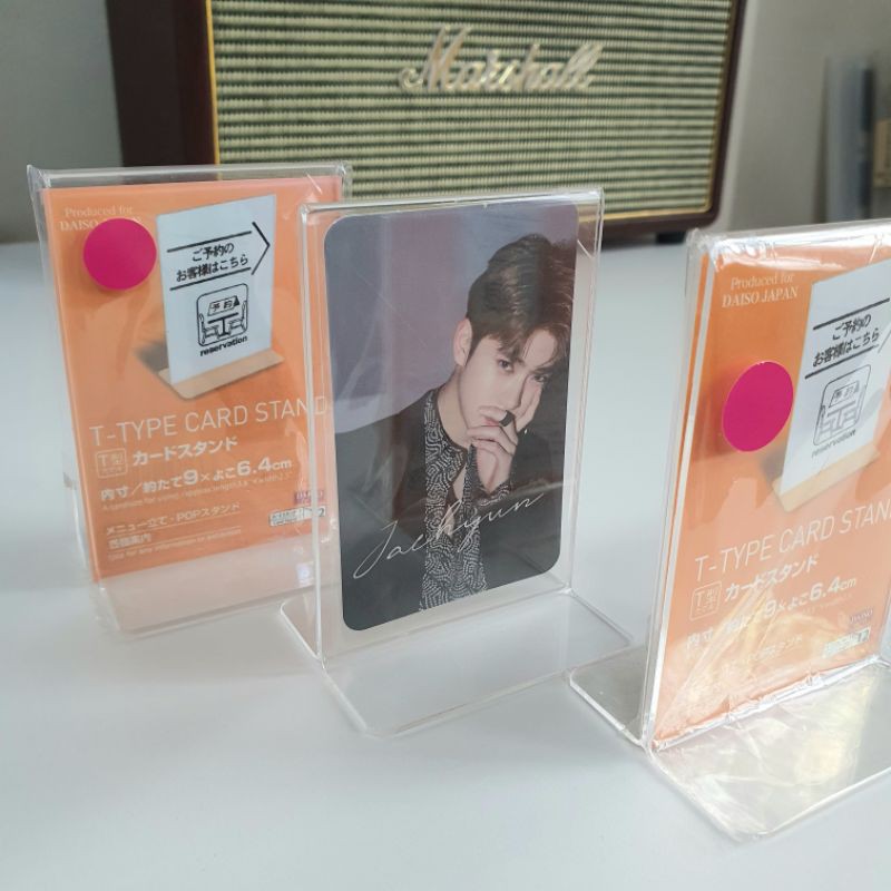 พร้อมส่ง!! card stand ที่ตั้งการ์ด แท่นพลาสติกใส | Shopee Thailand