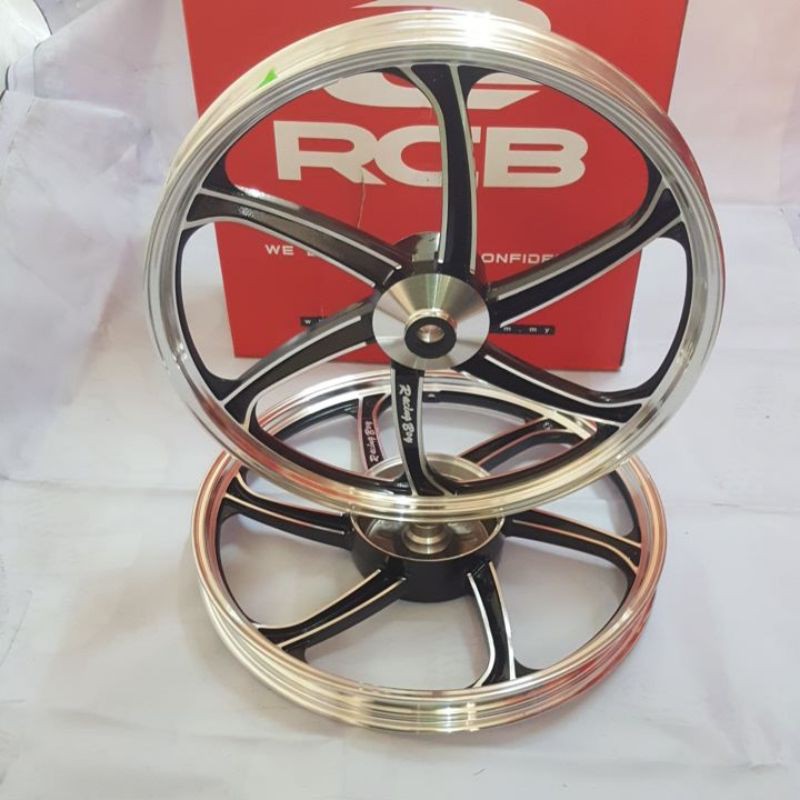 ล้อแม็ก (RCB)ขอ17รุ่น CLICK/SCOOPY-i สี ดำปัด(01S0309B) | Shopee Thailand