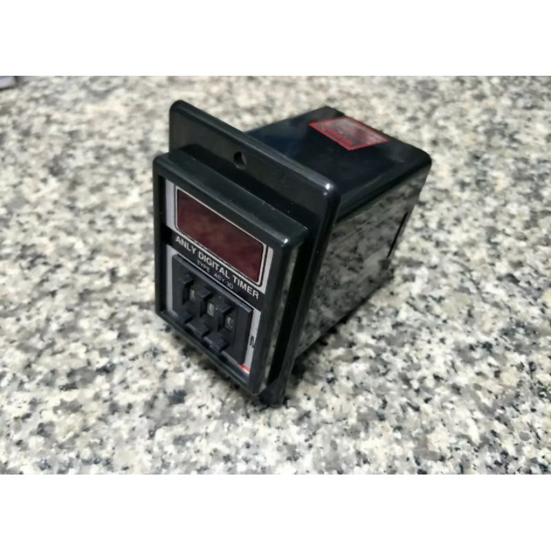 Asy 3d Anly Digtal Timer 220v Type Asy Time 999m Volts Ac220v Freq 50hz ของใหม่ของแท้ Shopee