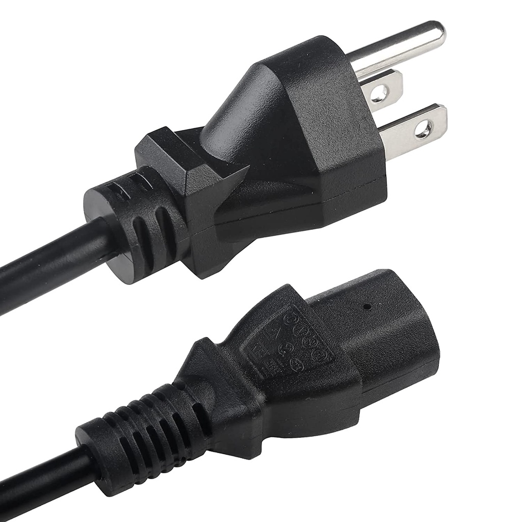 สาย AC Power ยาว 3 เมตร Ac 3 Pin Plug Us 3 Pin Power Cord Extension ...
