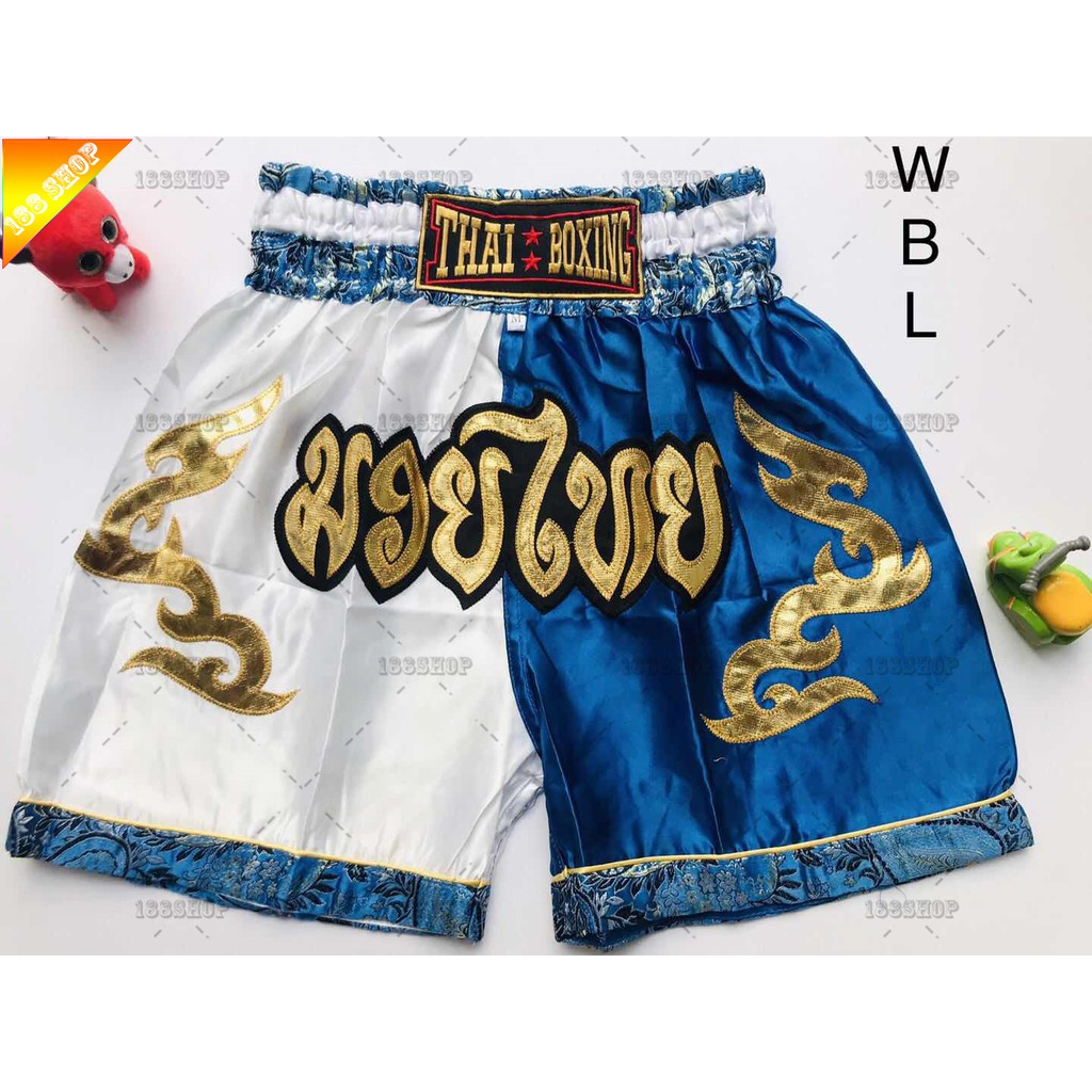Child Muay Thai shorts thai boxing pants unisex pants กางเกงมวยไทย ...