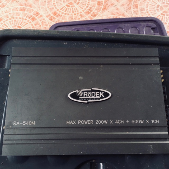 Power amp Rodexติดรถยนต์ | Shopee Thailand