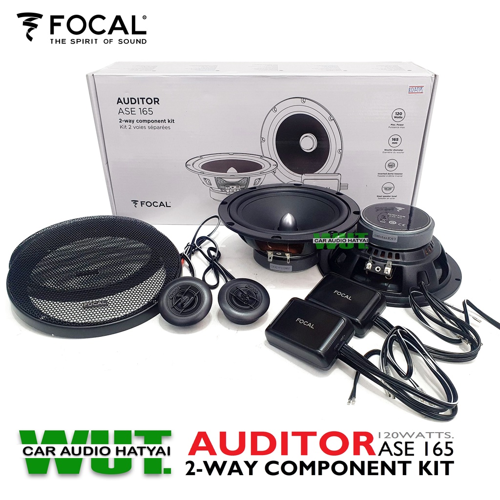 FOCAL AUDIOTOR ลำโพงรถยนต์ ลำโพงเสียงกลาง แหลม ลำโพง6.5นิ้ว แยกชิ้น 2 ...