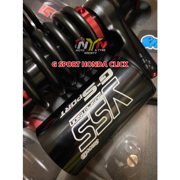 โช๊ค YSS แท้ รุ่น CLICK125i / CLICK150i แบบ G-SPORT (BLACK-SERIES) | Shopee Thailand
