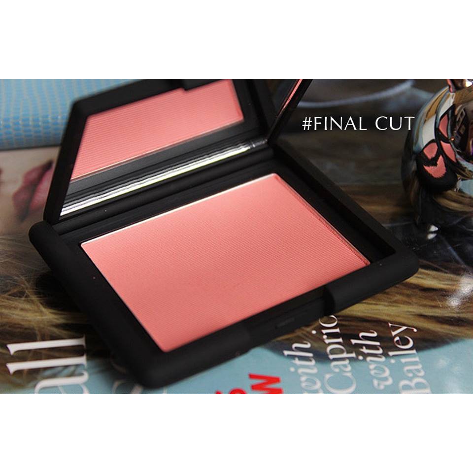 NARS BLUSH 4.8 g. #FINAL CUT ปัดแก้มสีชมพูอมส้ม สวยมากๆ (Peach Coral ...