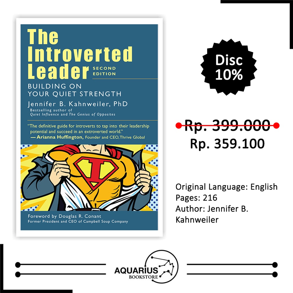 หนังสือ The Introverted Leader โดย Jennifer Kahnweiler | Shopee Thailand