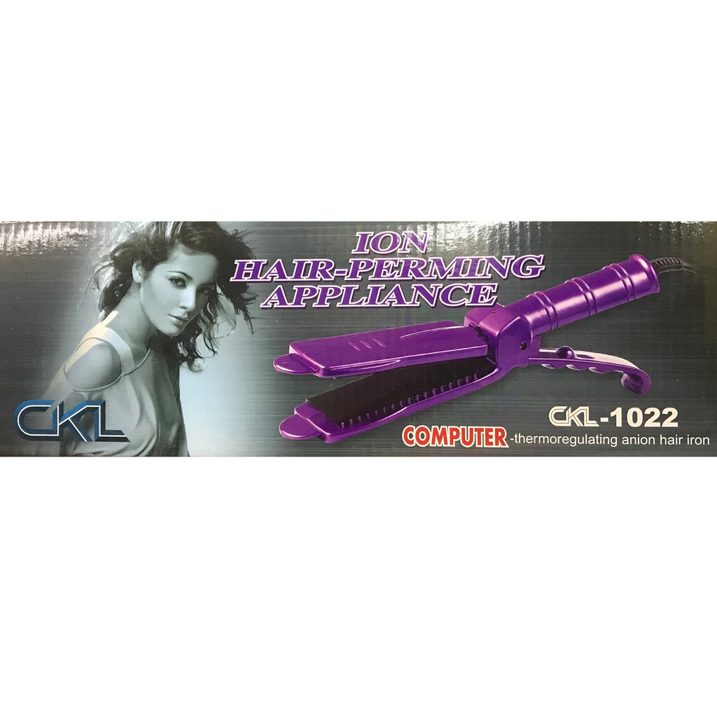 เครื่องหนีบผมตรงทรงกรรไกร รุ่นCKL-1022 | Shopee Thailand