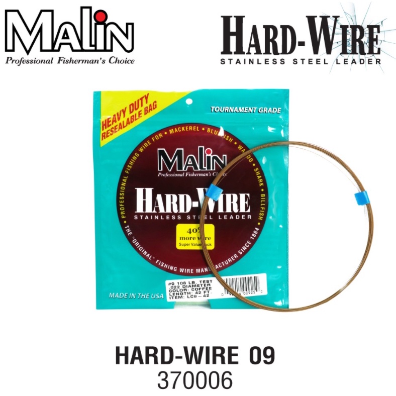 อุปกรณ์ตกปลา แท้จาก MALIN ลวดแข็ง รุ่น HARD-WIRE | Shopee Thailand