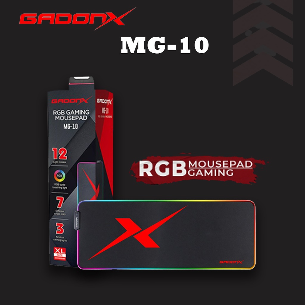 แผ่นรองเม้าส์ เล่นเกมส์ Gadonx MG-10 RGB Gaming Mousepad | Shopee Thailand