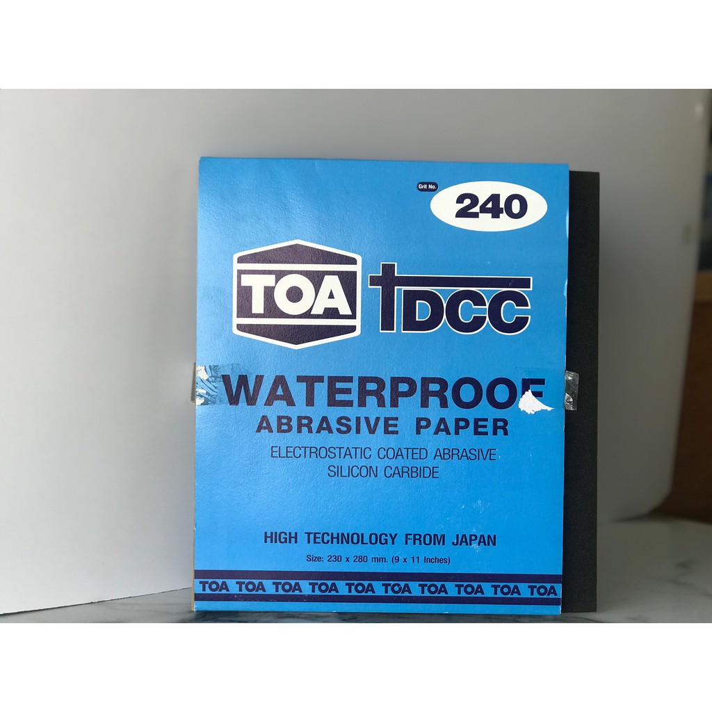 กระดาษทรายขัดน้ำ NO.240 | Shopee Thailand