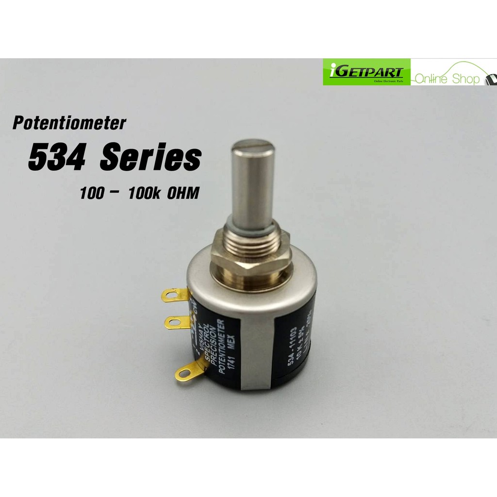 Spectrol 534 Series Potentiometer 500R - 100K Ohms | Shopee Thailand