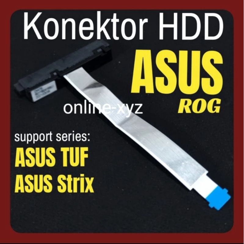อะแดปเตอร์เชื่อมต่อสายเคเบิล Ssd Hdd Sata Asus Rog Tuf A15 A17 F15 F17 ...