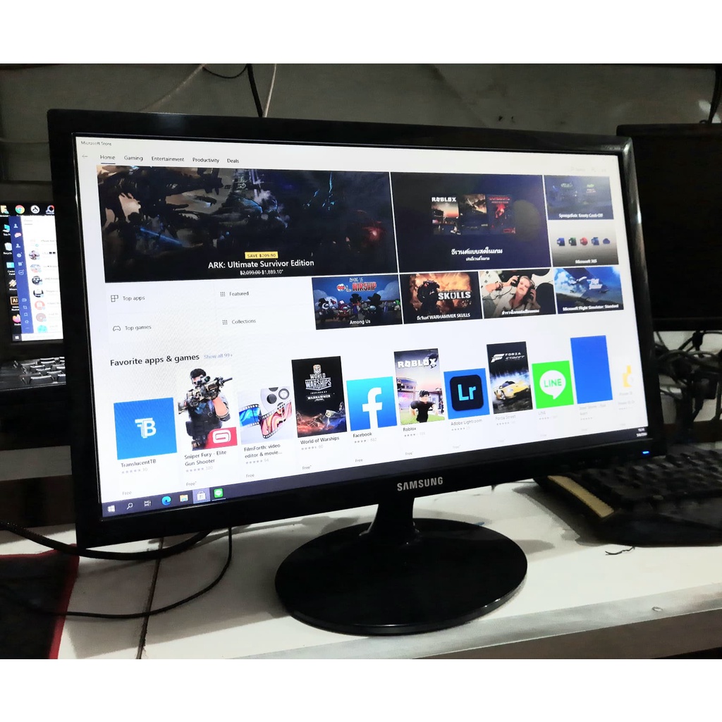 จอคอมพิวเตอร์ 22นิ้ว มีพอต HDMI Samsung S22D300HY - SD300 Series - LED ...