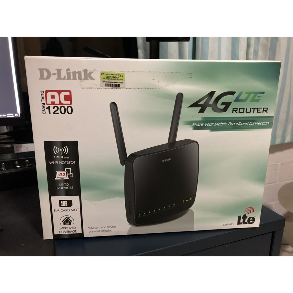 D-Link DWR-953 WirelessAC1200 4G LTE Router(มือสอง) | Shopee Thailand