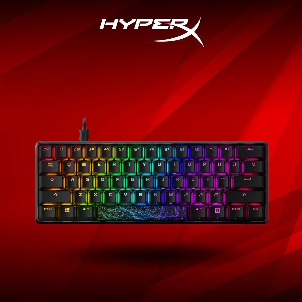HyperX Alloy Origins 60 [Linear HyperX Red Switch][US] | Shopee Thailand