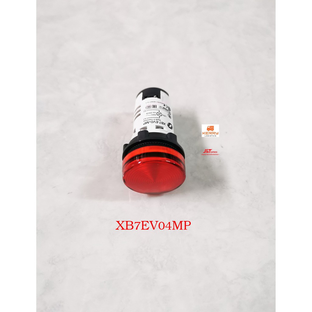 Schneider Electric Pilot light/lamp XB7EV04MP ไพล็อตแลมป์สีแดง | Shopee ...