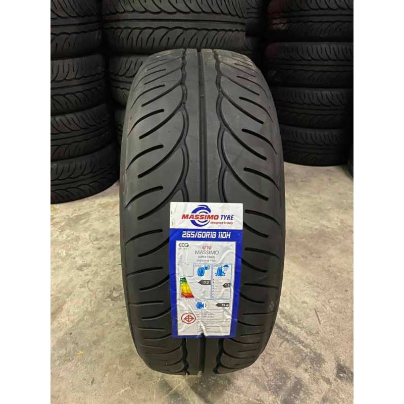 ยางรถยนต์ ขอบ18 - 265/60R18 ยี่ห้อ MASSIMO - ราคาขายชุด 4 เส้น | Shopee Thailand