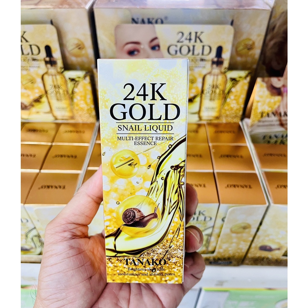 เซรั่ม 24 k Gold snail liquid เซรั่มทองคำ 24K ความบริสุทธิ ทองคำ ...