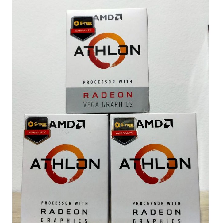 ♛AMD Athlon 3000G 2C/4T 3.5GHz with Radeon™ Vega 3 Graphics (ของใหม่ ...