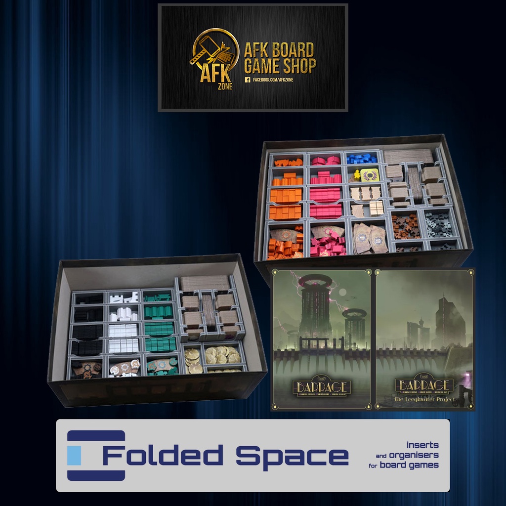 Barrage Folded Space Insert - Board Game - บอร์ดเกม | Shopee Thailand