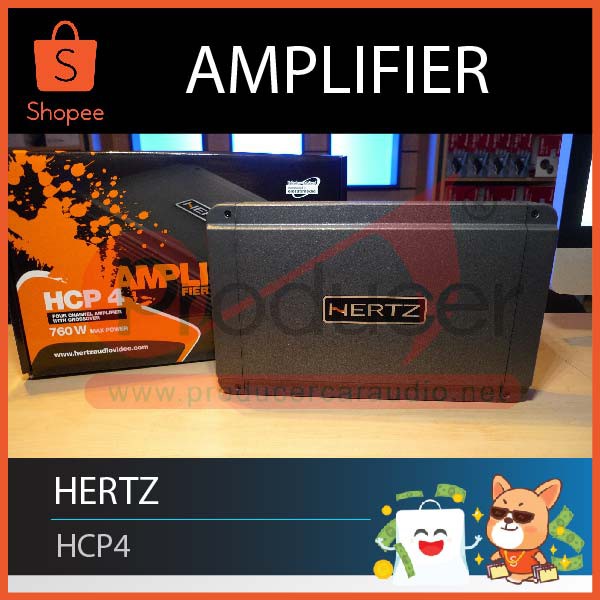 แอมป์ Hertz HCP4 | Shopee Thailand