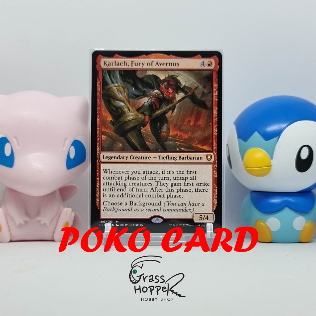 Karlach, Fury of Avernus การ์ด Magic the Gathering ของแท้ จากชุด ...