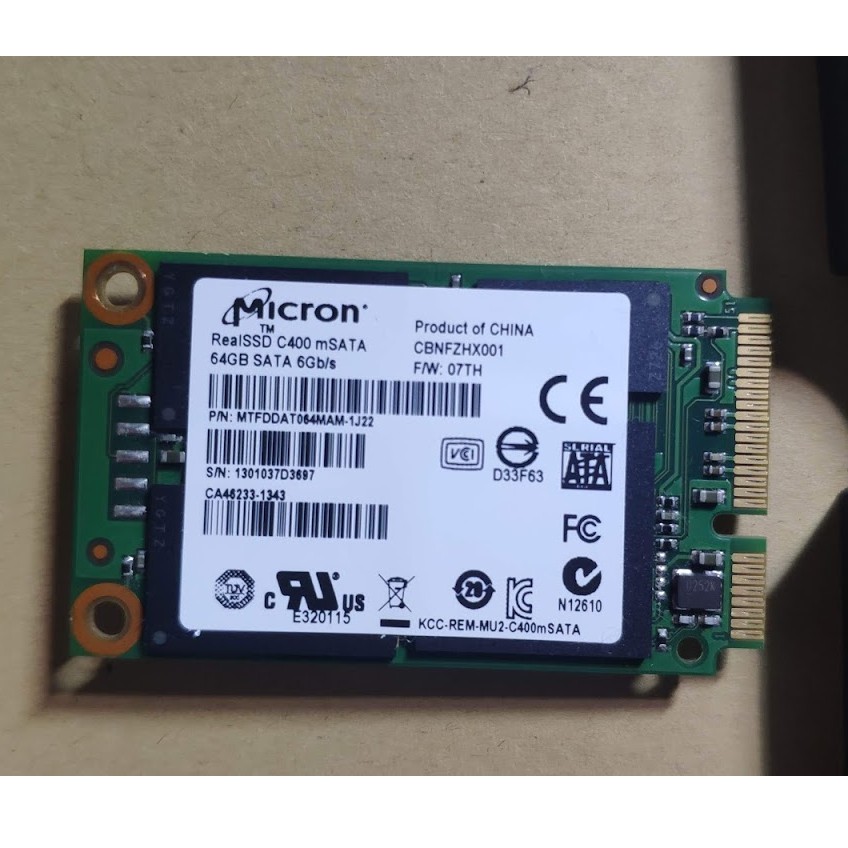 SSD MSATA 64 GB Micron C400 | Shopee Thailand