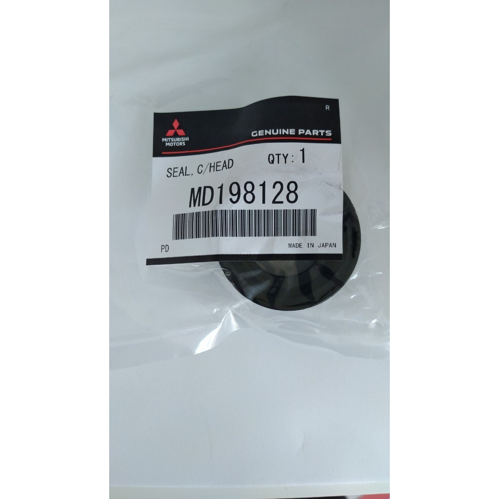ซีลยางรองเบ้าหัวเทียน Mitsubishi เบนซิน แท้ เบิกศูนย์ รหัส MD198128 ...