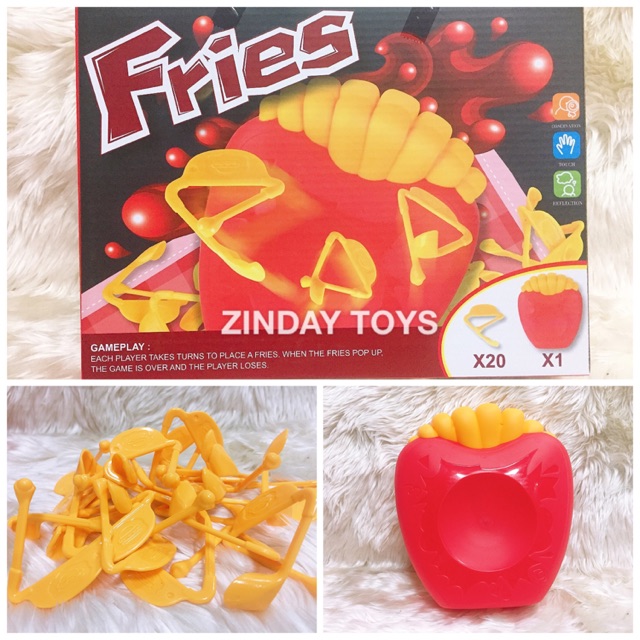 เกมเฟร้นช์ฟรายกระเด้ง Fries Game | Shopee Thailand