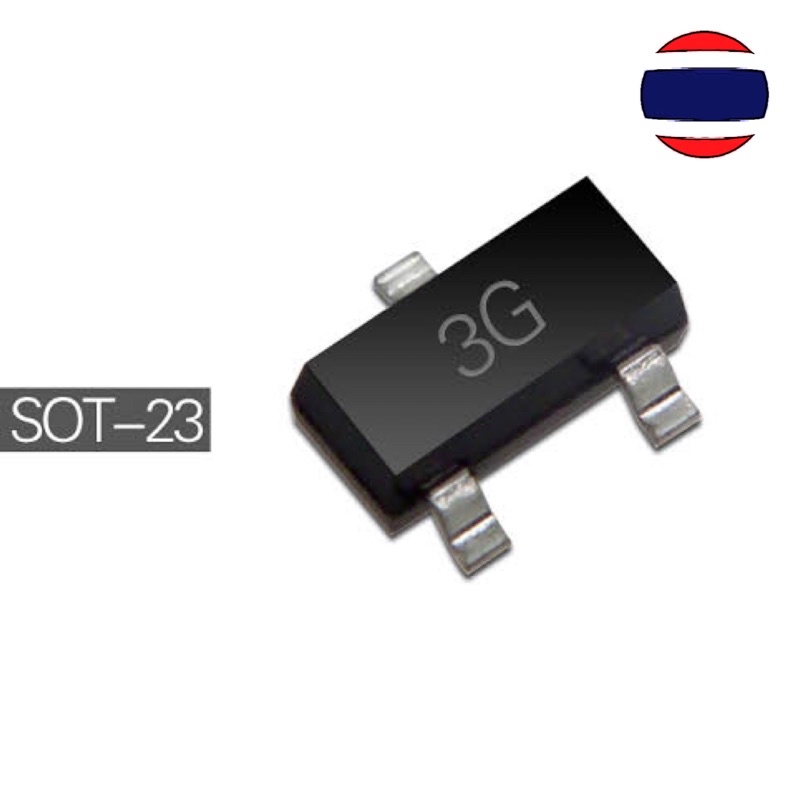 10PCS 3G 3GW SMD BC857C BC857 SOT-23 3F 3FW BC857B 3E 3EW BC857A SOT23 ...